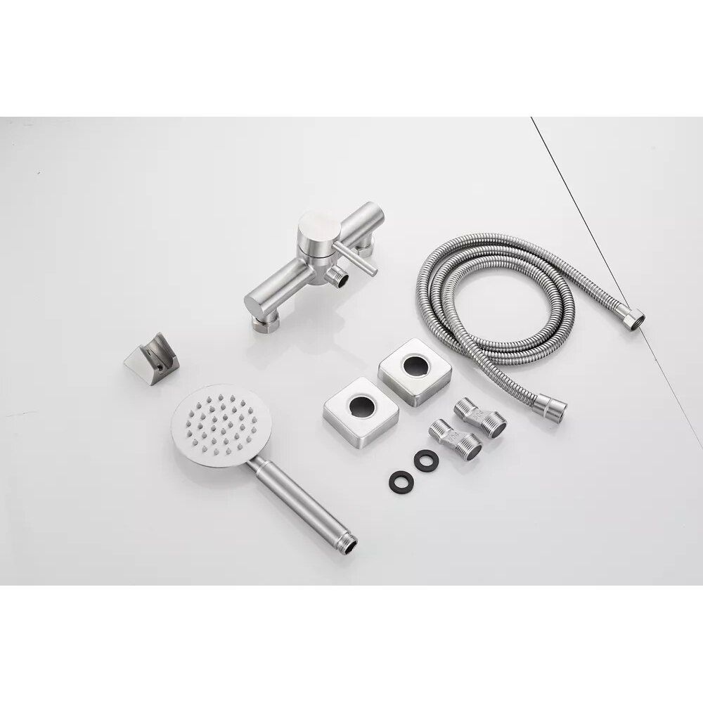 Set de dus din inox cu 2 functii - eMAG.ro