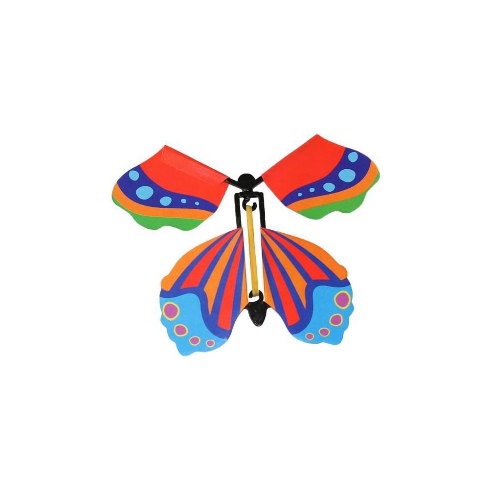 Fluture magic zburator, multicolor pentru petreceri 13 x 11 cm - eMAG.ro