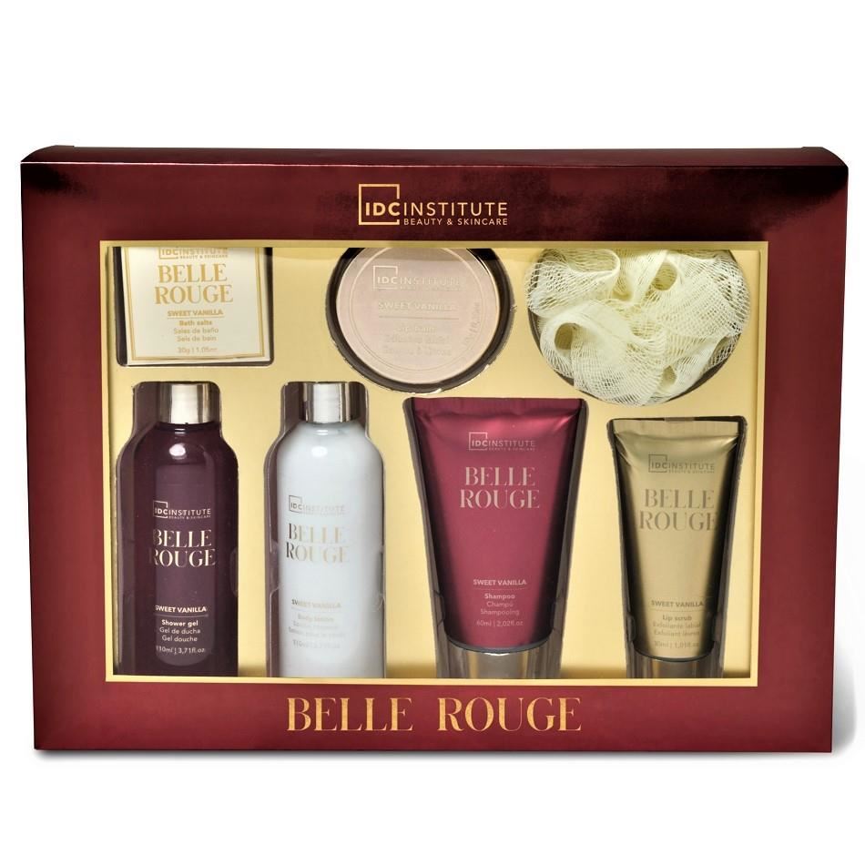 Set 6 produse de baie Belle Rouge IDC Institute 40392, 390 ml - eMAG.ro