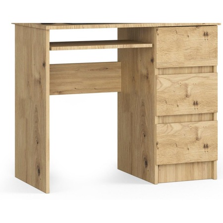 Birou pentru computer, Dreapta, 90/77/50, Maro - eMAG.ro