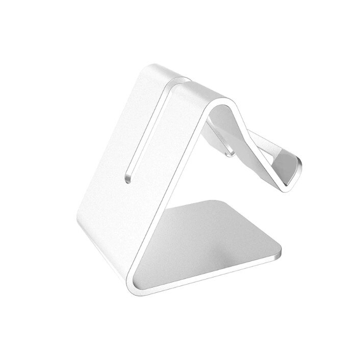 Suport telefon birou, Aluminiu, 12.9'', Argintiu - eMAG.ro