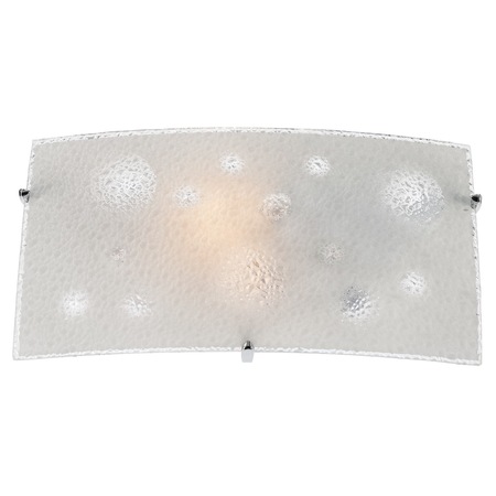 Aplica Iside IS0684, 1 x E27, Granule din sticla, Alb - eMAG.ro