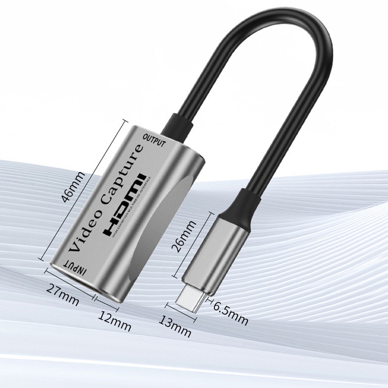 Cablu video, CeruleTree, Aluminiu, 1080p, USB-C/HDMI, Negru - eMAG.ro