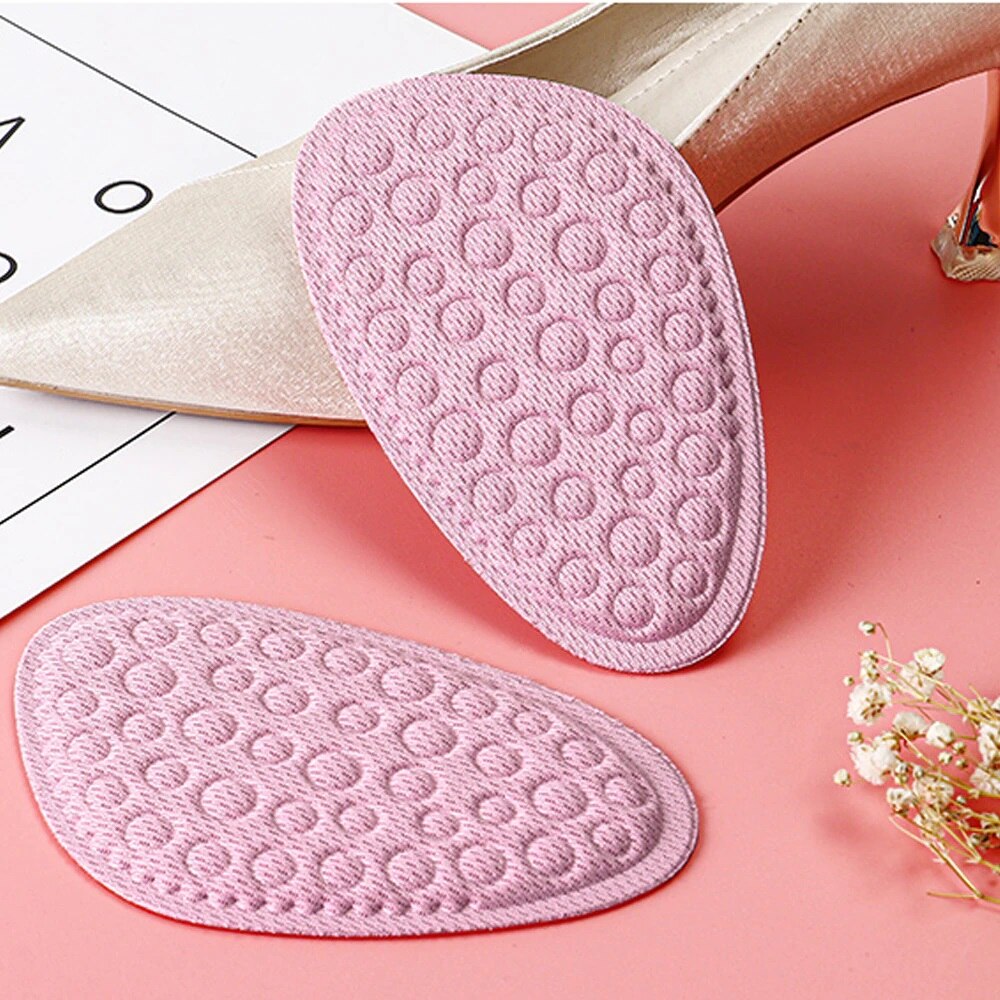 Set 2 branturi pentru pantofi cu toc impotriva bataturilor, roz - eMAG.ro