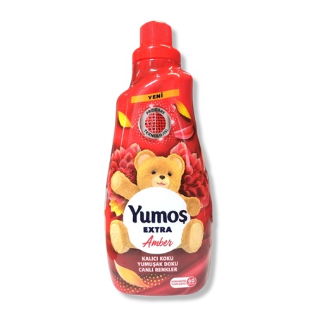 Омекотител за пране Yumos Extra Amber, 1440мл, 60пранета - eMAG.bg