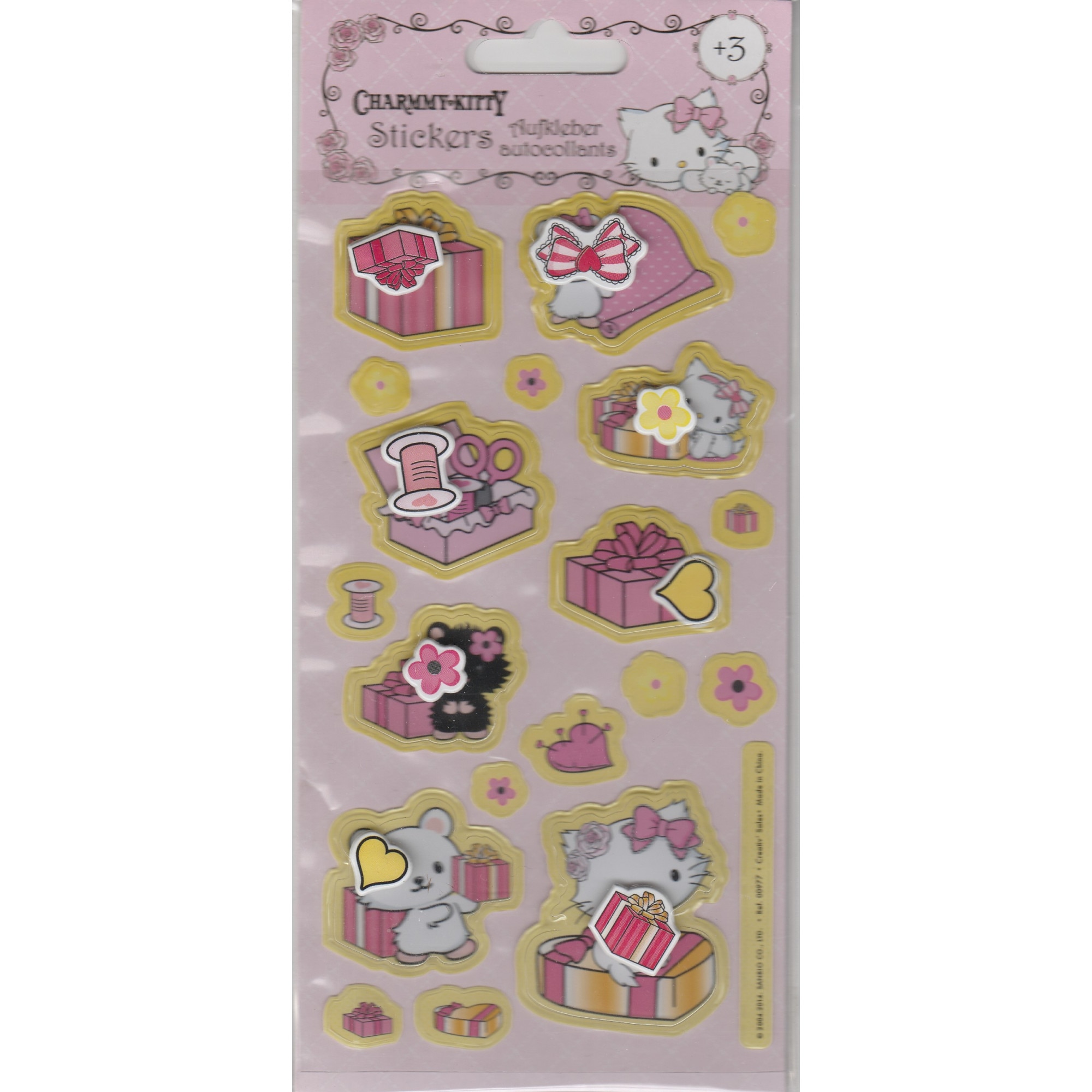 Set autocolante Hello Kitty, Samrio, Multicolor - eMAG.ro