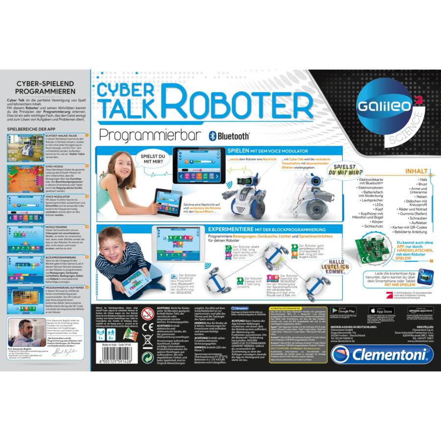 Clementoni cyber talk robot beszélő robot - eMAG.hu