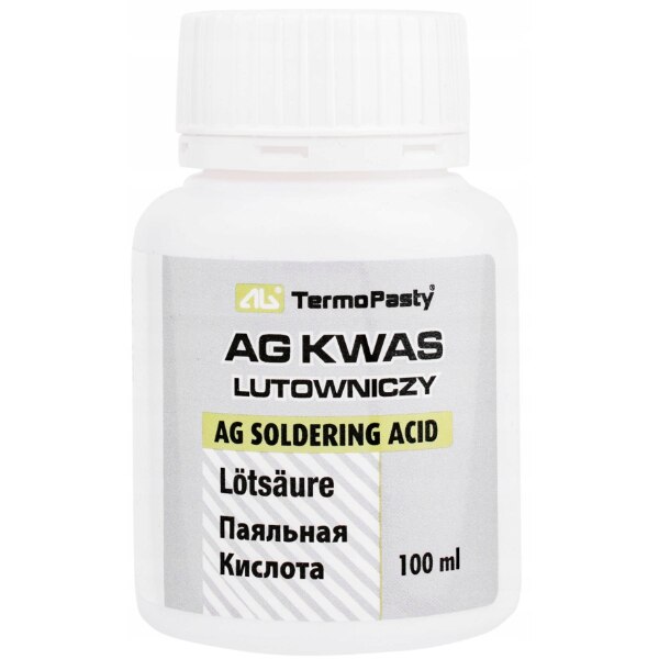 Sav forrasztáshoz, AG Termopasty, foszforsav 35%, 100 ml - eMAG.hu