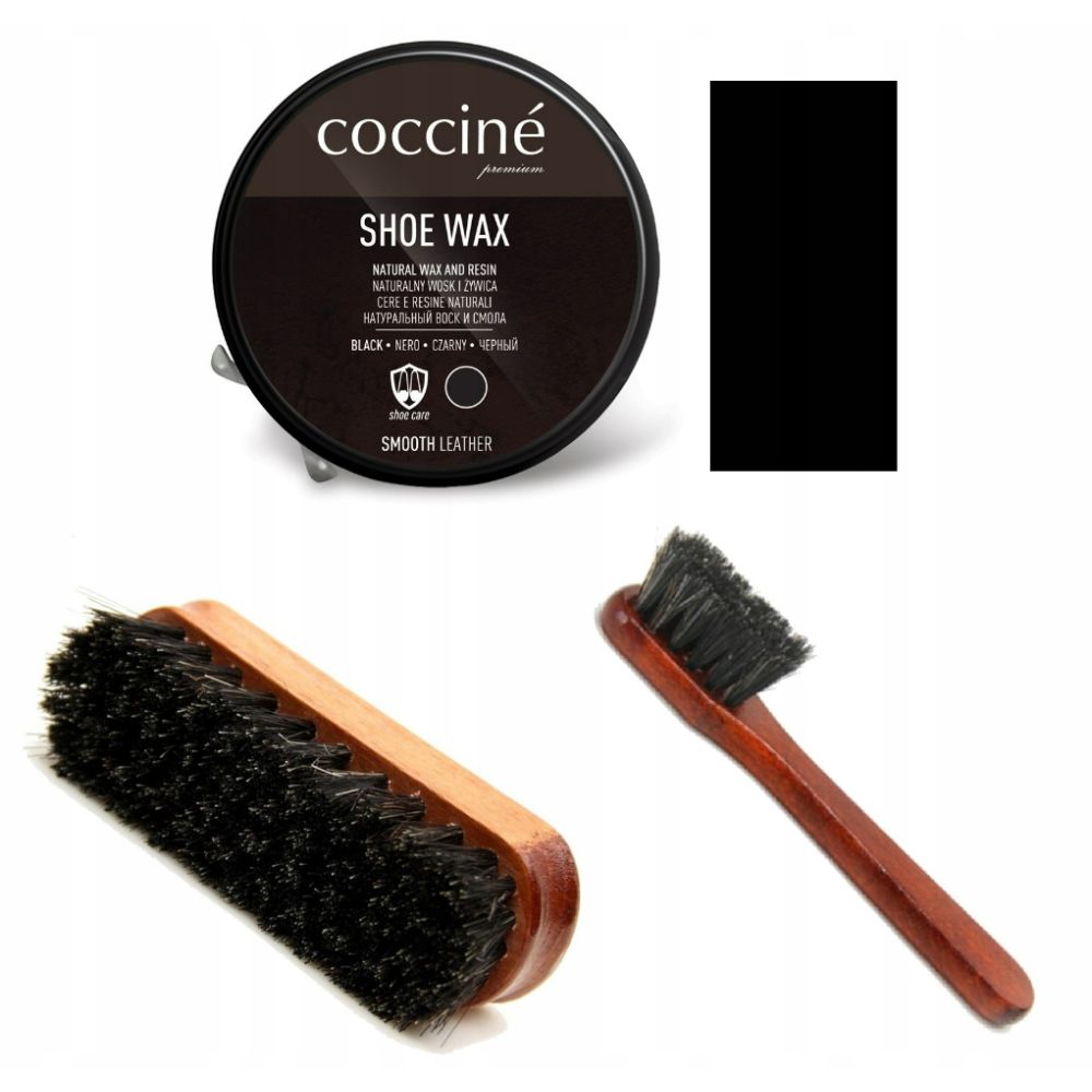 Комплект за поддръжка на обувки, Coccine, черен - eMAG.bg