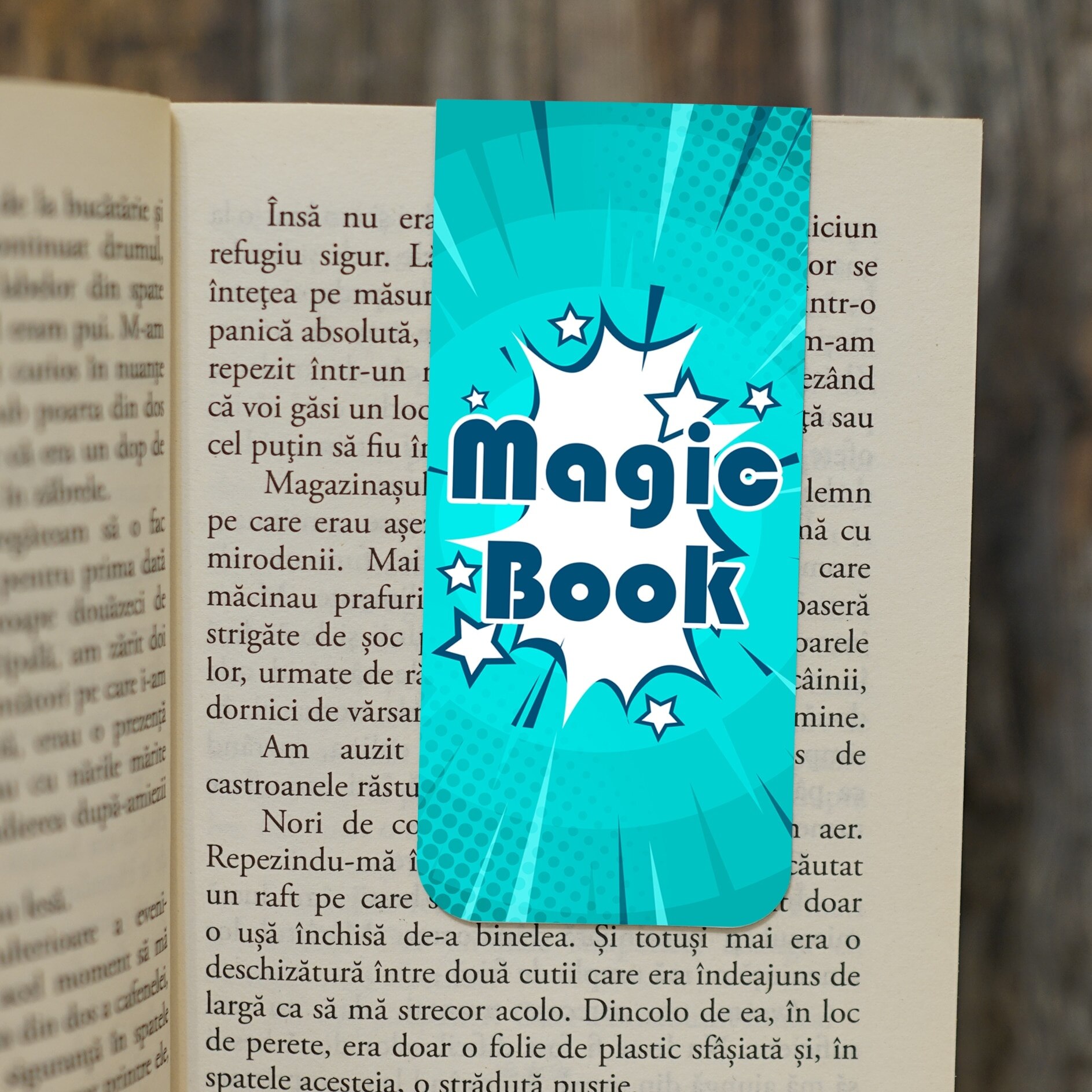 Semn de carte magnetic - Magic book - eMAG.ro