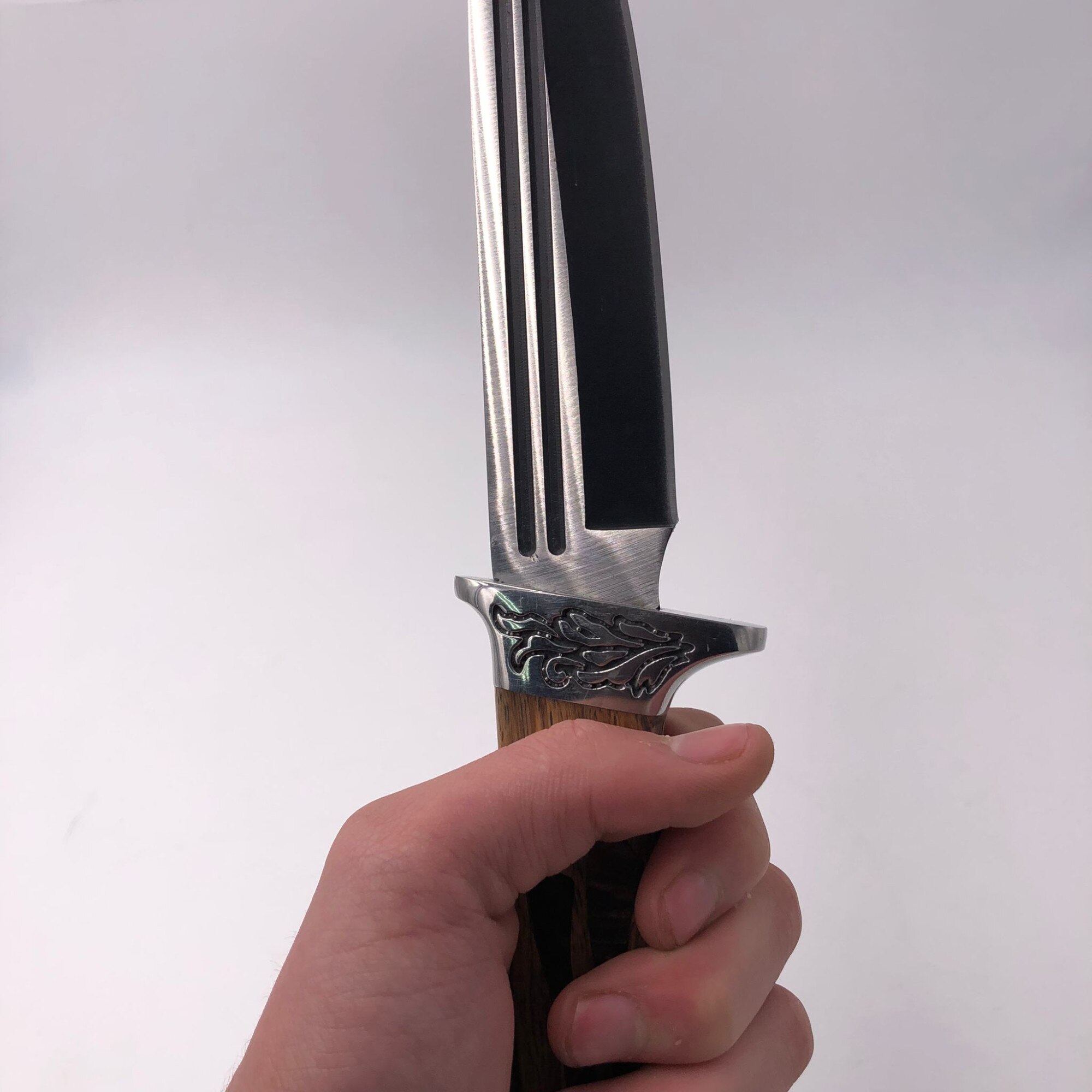 Cutit Columbia, Model A052-2, Maner Lemn, Dalimag, 29 cm - eMAG.ro