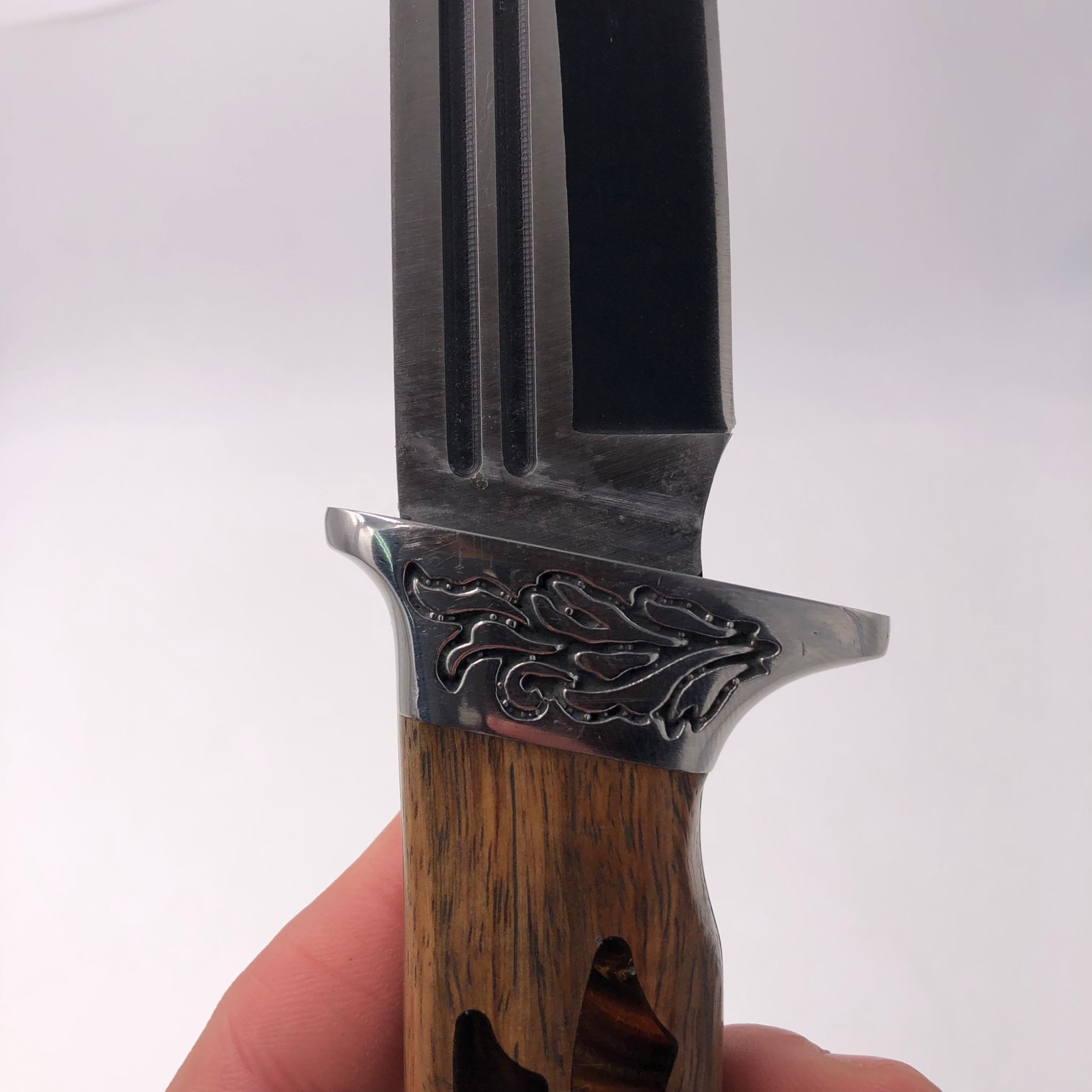 Cutit Columbia, Model A052-2, Maner Lemn, Dalimag, 29 cm - eMAG.ro