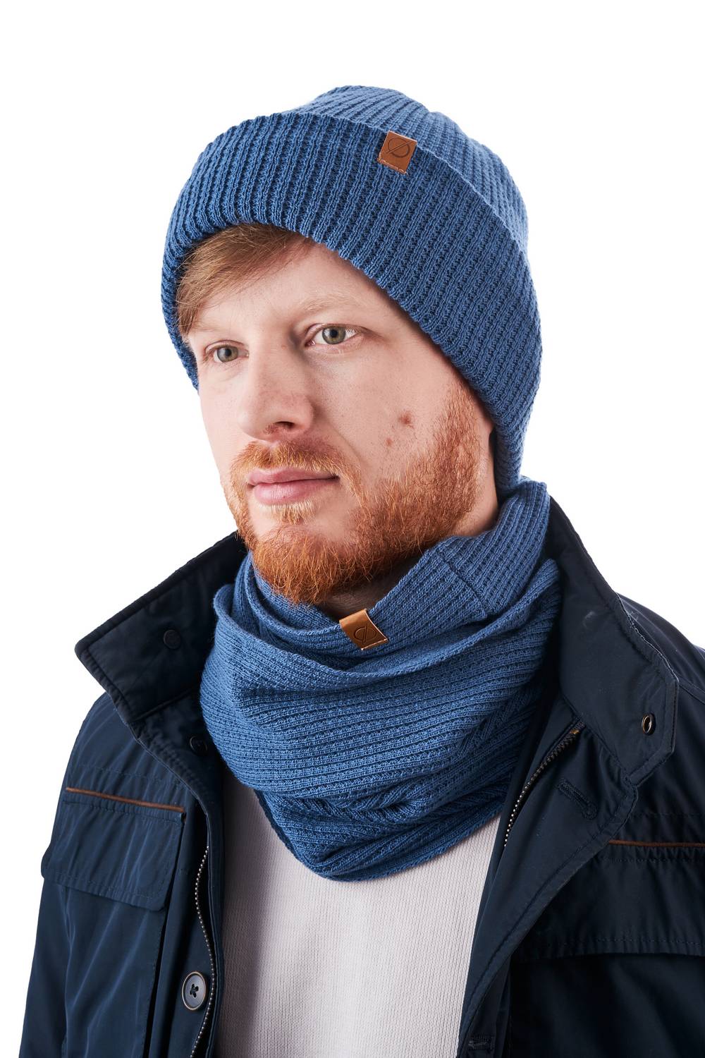 Caciula barbati CZ41, Brodrene, Acril, 56-60cm, Albastru - eMAG.ro