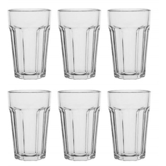 Set 6 pahare, sticla, 650 ml - eMAG.ro