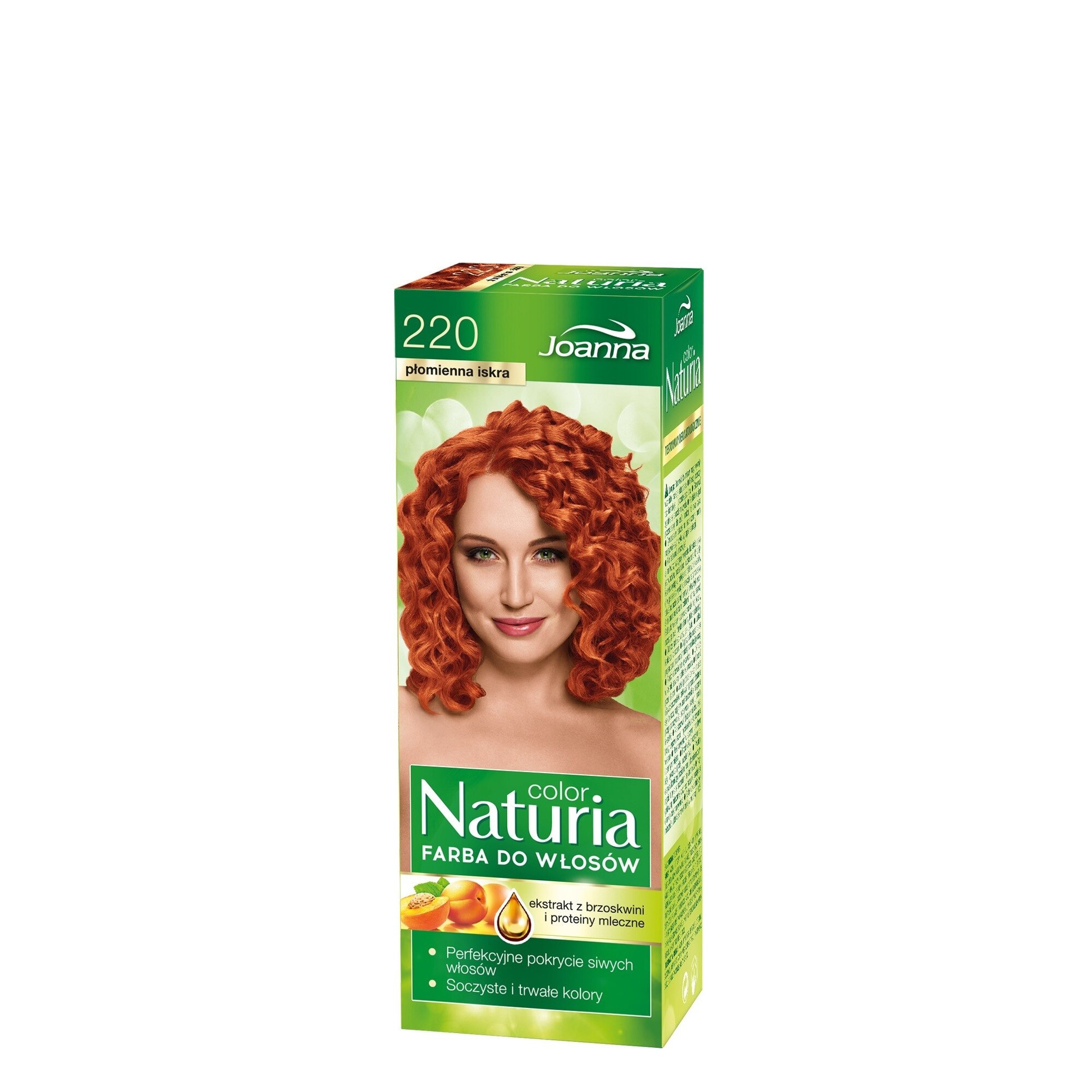Vopsea de par Joanna Naturia Color, Nr. 220, Rosu - eMAG.ro