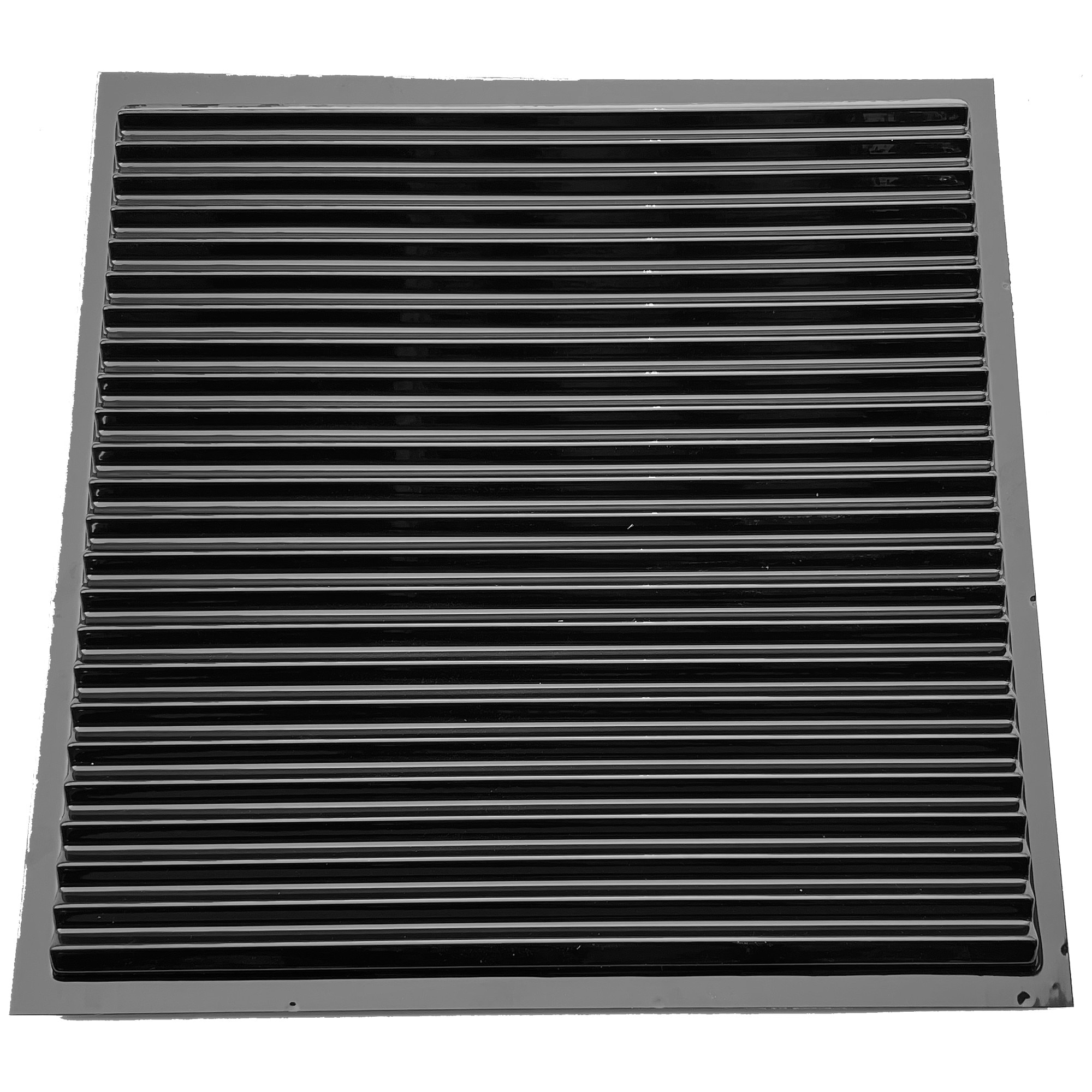 Matrita panou decorativ 3D, model Grilaj, plastic ABS, negru, 50x50cm ...