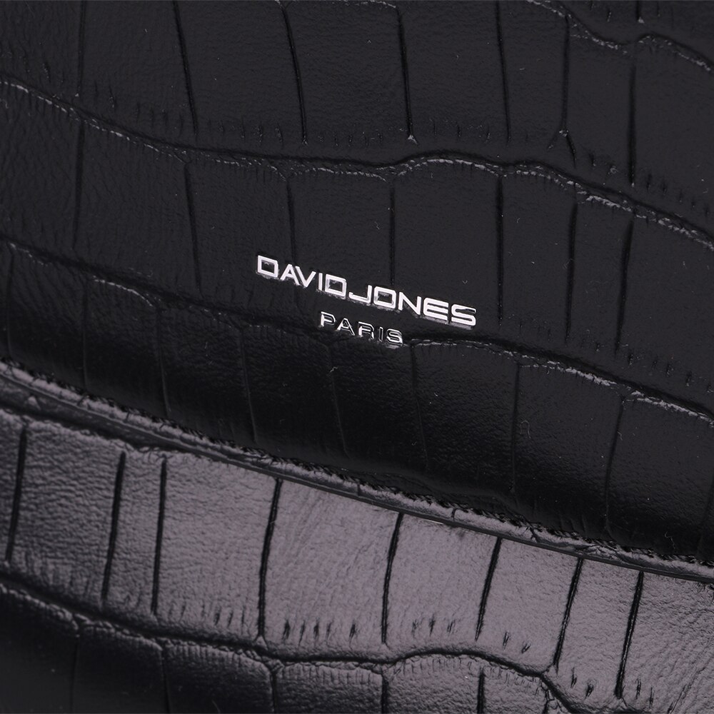 Geanta crossbody pentru dama din piele eco imitatie crocodil, David ...