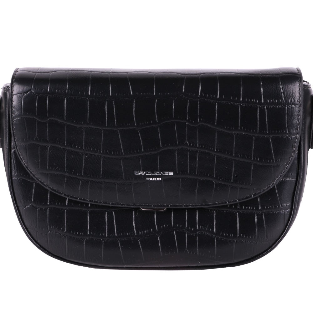Geanta crossbody pentru dama din piele eco imitatie crocodil, David ...
