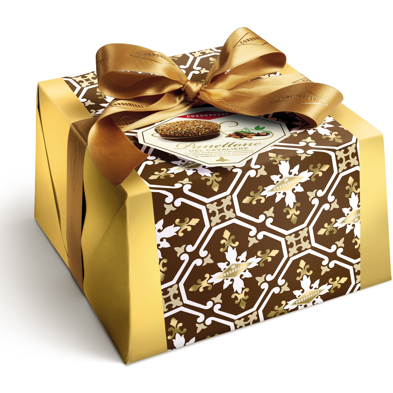 Panettone CONDORELLI de flori de portocale cu boabe de migdale prajite ...