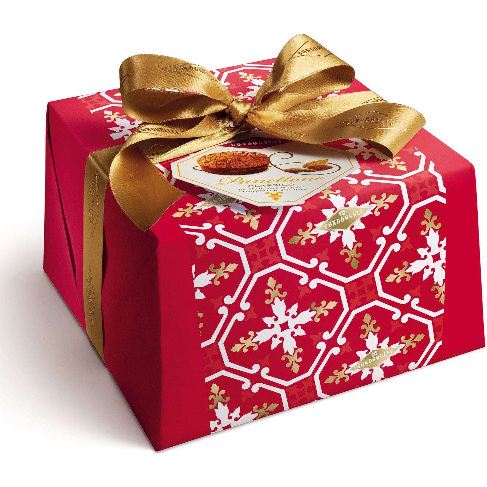 Panettone CONDORELLI clasic glazurat cu alune si migdale, 1kg - eMAG.ro