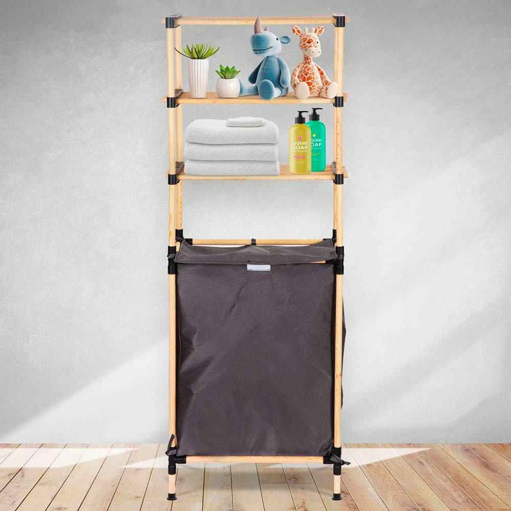 Raft modular universal, Quasar & Co.®, etajera 3 polite si cos de rufe ...