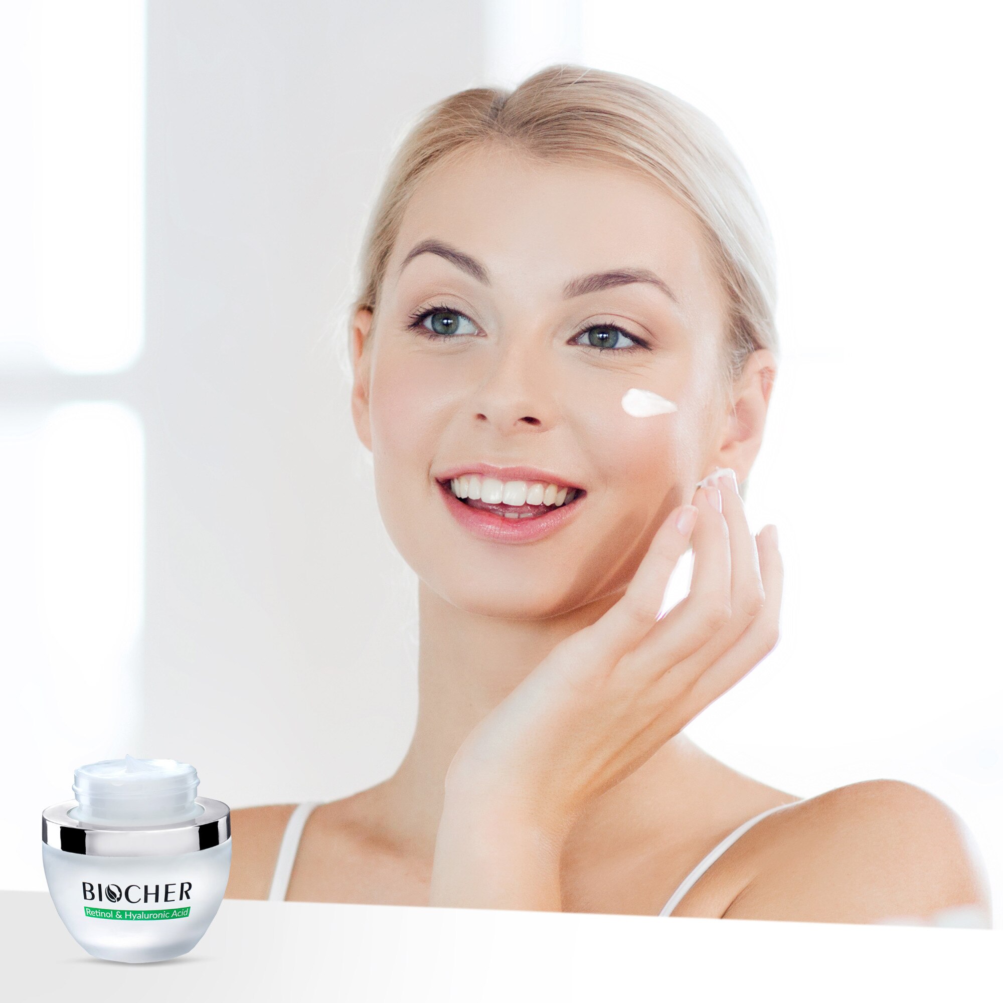 Pachet Biocher Day and Night Skin Repair, Crema Antirid hidratanta si ...