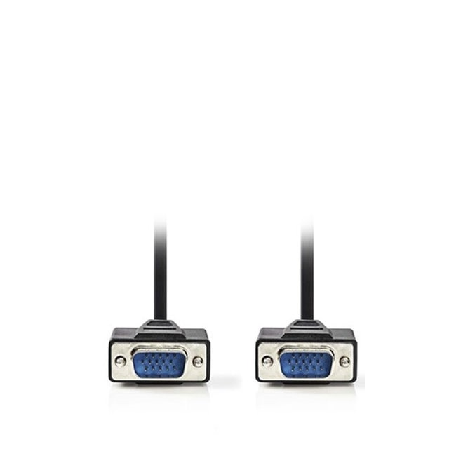 Cablu VGA, Nedis, VGA tata/VGA tata, 2m, Negru - eMAG.ro