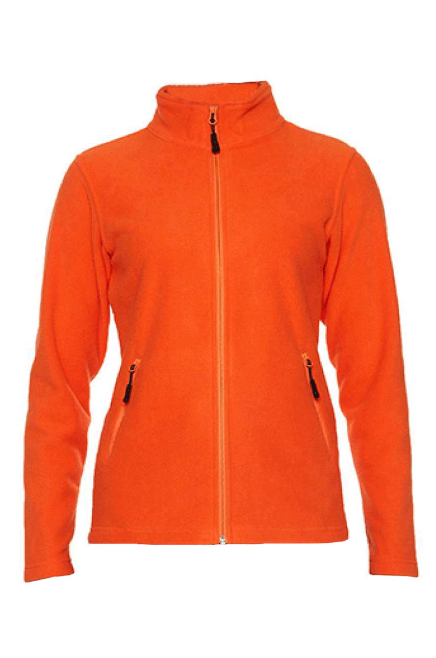 Jacheta fleece femei, Gildan GILPF800, orange, 3XL - eMAG.ro