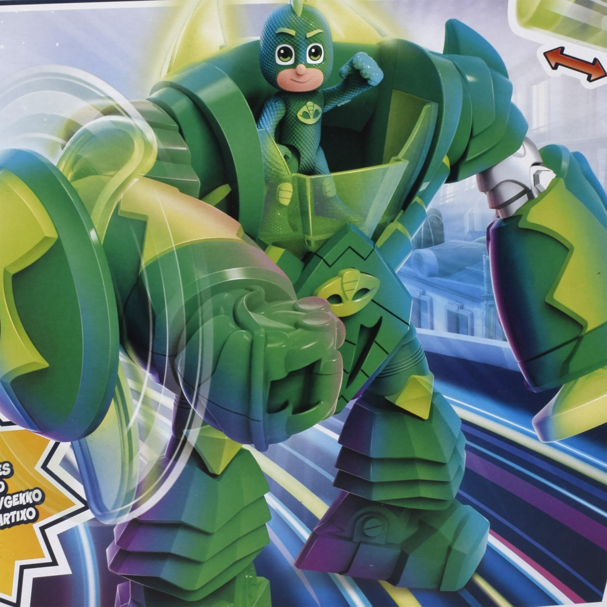 Set de joaca Robo-Gekko, cu eroul Beans din Pj Mask, 43510 - eMAG.ro