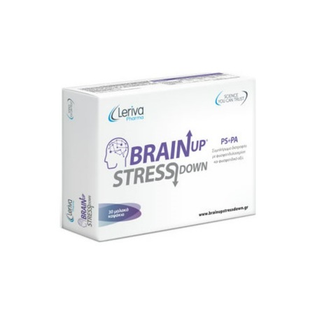 Supliment alimentar, Leriva, Brain up Stres down, 30 capsule moi - eMAG.ro