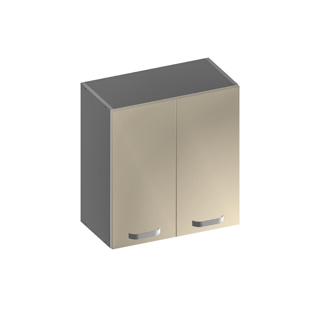 Corp suspendat 2 usi DOMINO 60X65X32.1, Fronturi MDF Lucios Crem ...