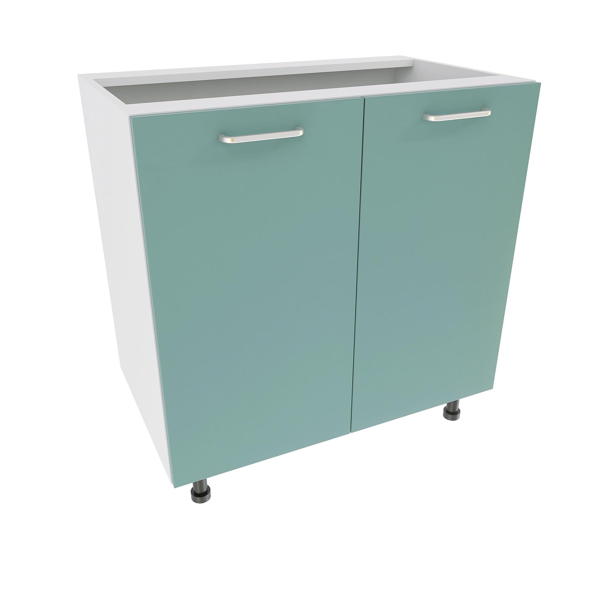 Corp baza 2 usi DOMINO 80X82X53, Fronturi PAL Amurg, Manere Nichel ...