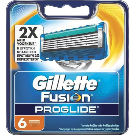 Rezerve aparat de ras Fusion Proglide, Gillette, 6 bucati - eMAG.ro