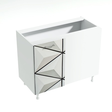Corp baza de colt 1 usa CHARM 102.3x84x54.3, Fronturi PAL Printat ...