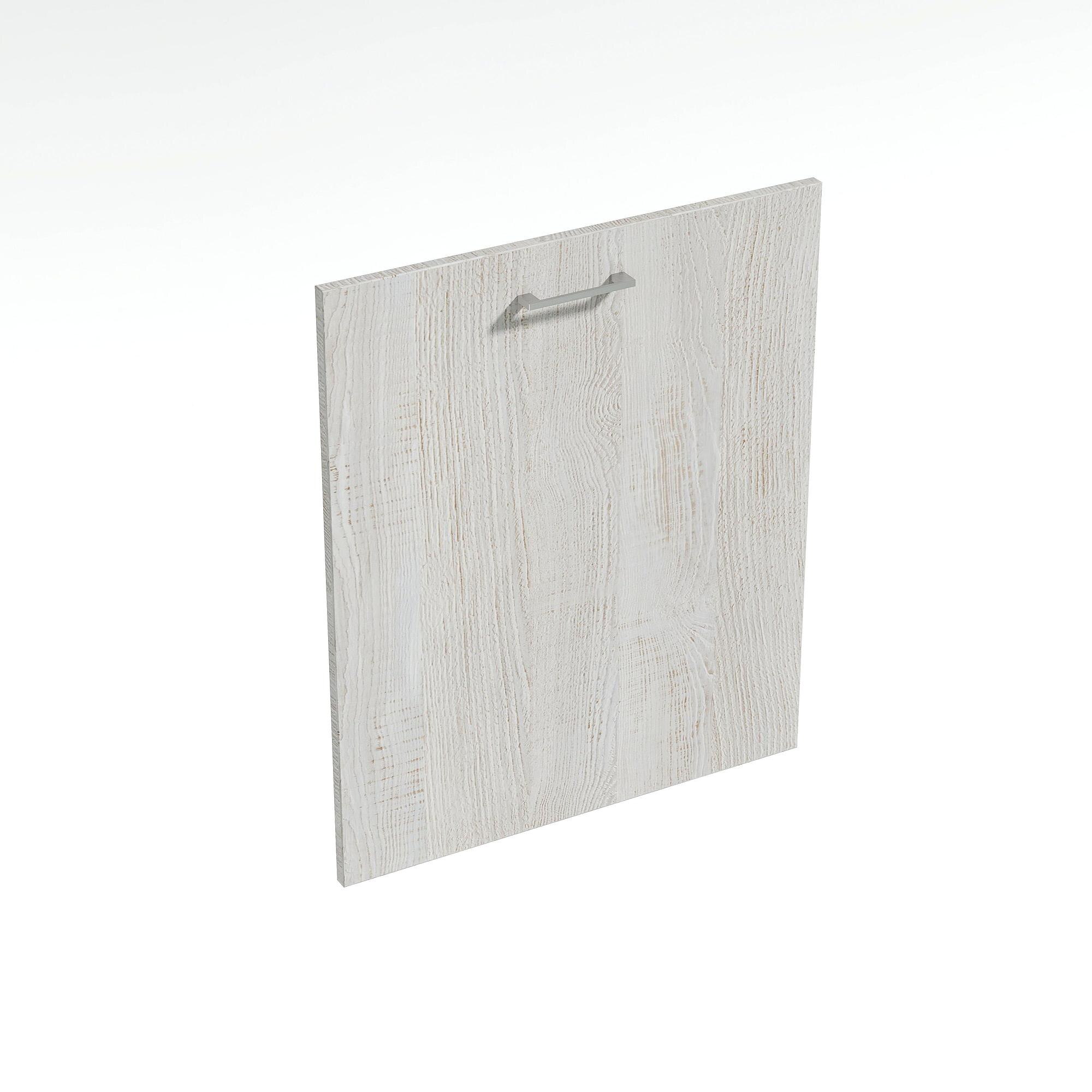 Usa masina vase CHARM 60cm 720X600X18, Fete PAL Lemn Alb, Manere Inox ...