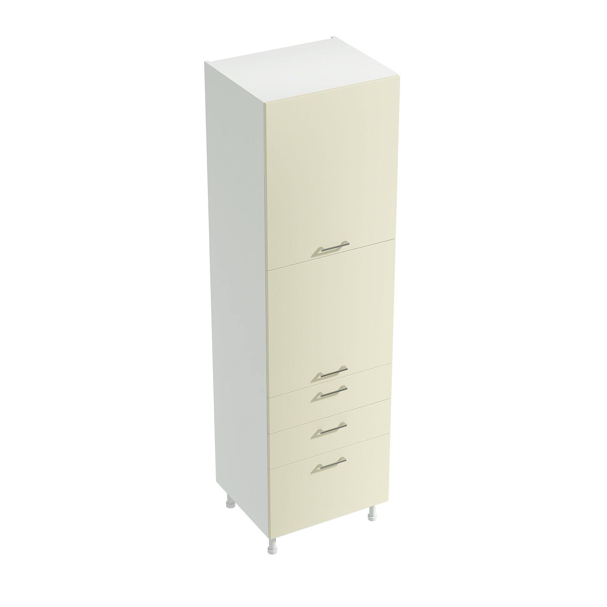 Corp turn 3 sertare CHARM 60X215.6X57, Fronturi PAL Migdala 1, Manere ...
