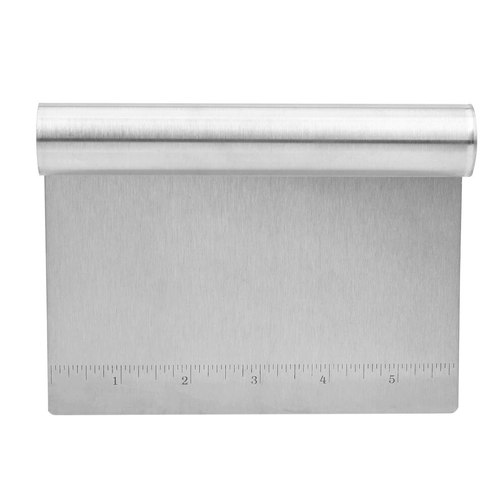 Taietor de aluat si Racleta de tort, lama si maner inox, 150 x 113 mm ...