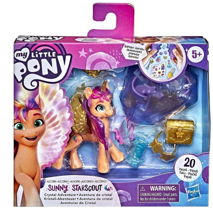 Set Figurina My Little Pony Crystal Adventure, Sunny Starscout, 19 x 18 ...