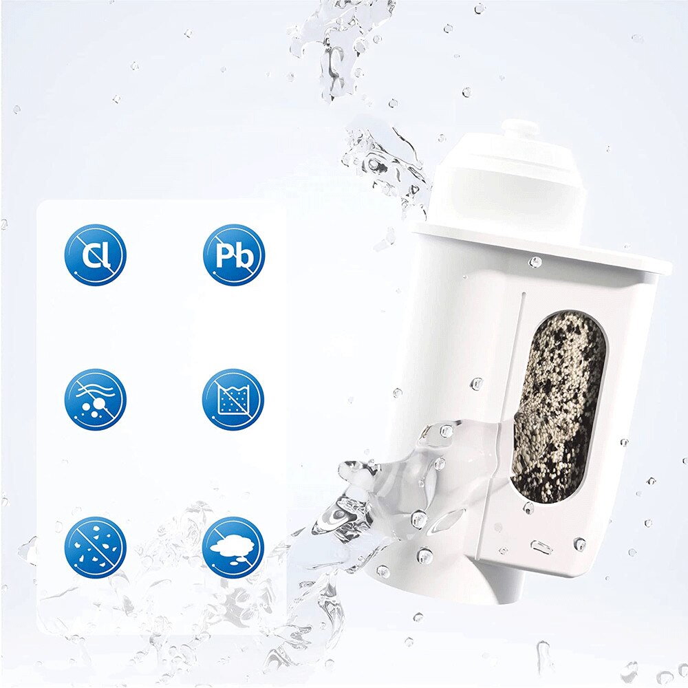 Set 4 Filtru de apa pentreu espressor, YWX, carbune activ, CMF004 ...