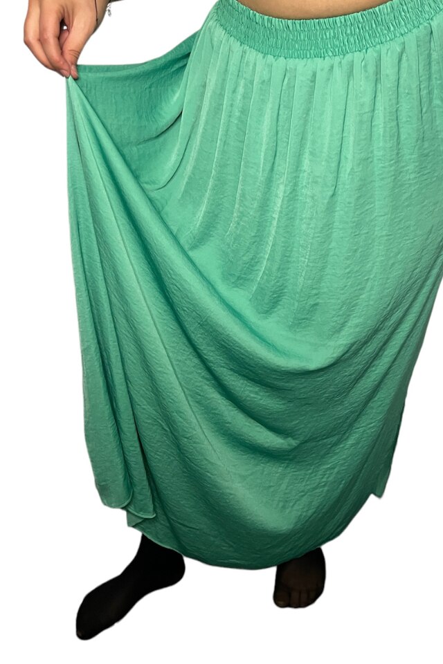 Fusta verde smarald, 20, George - eMAG.ro