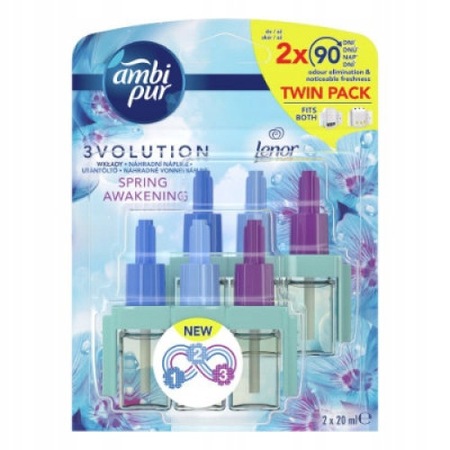 Комплект пълнители за ароматизатори Ambi Pur, Spring Awakening, 20 мл ...
