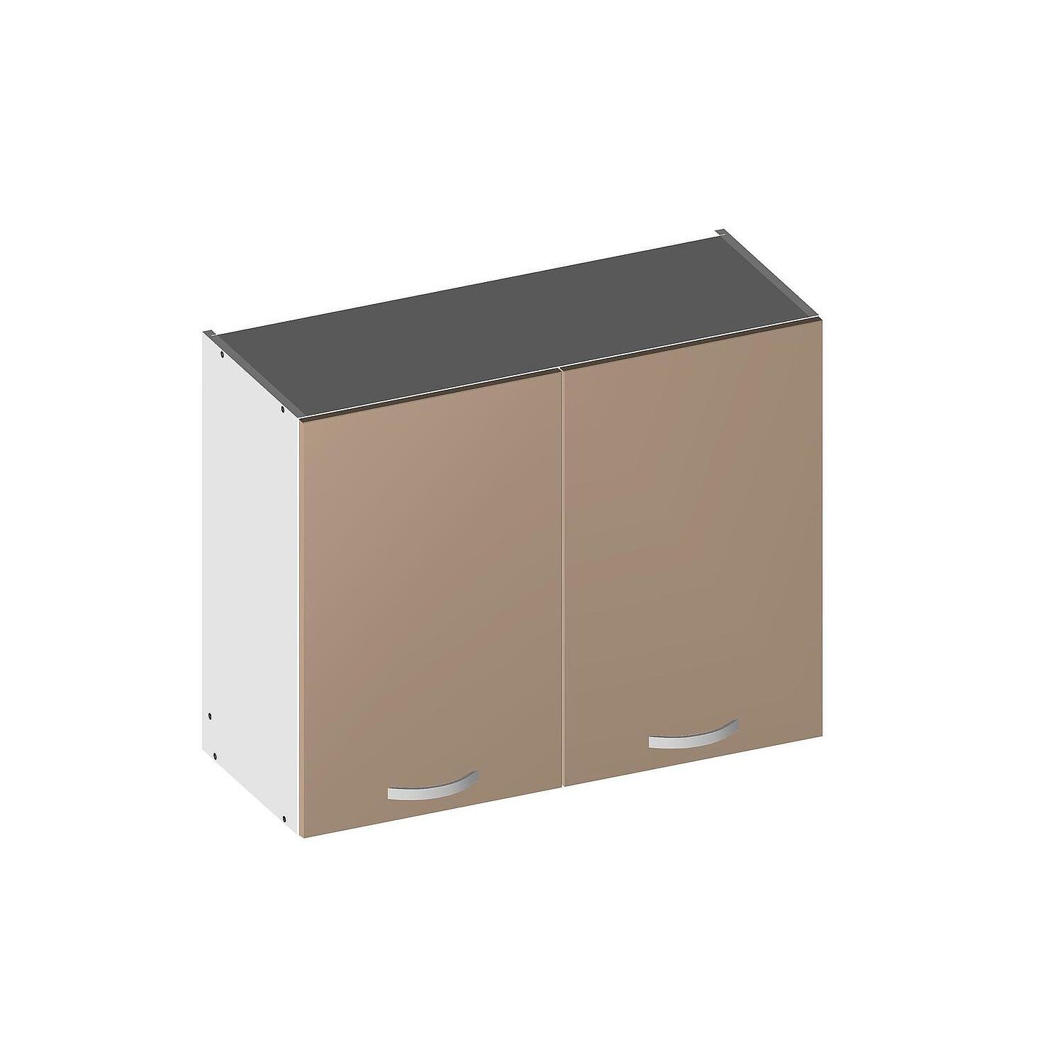 Corp suspendat 2 usi CHARM 90X72X37, Fronturi MDF Lucios Capucino ...