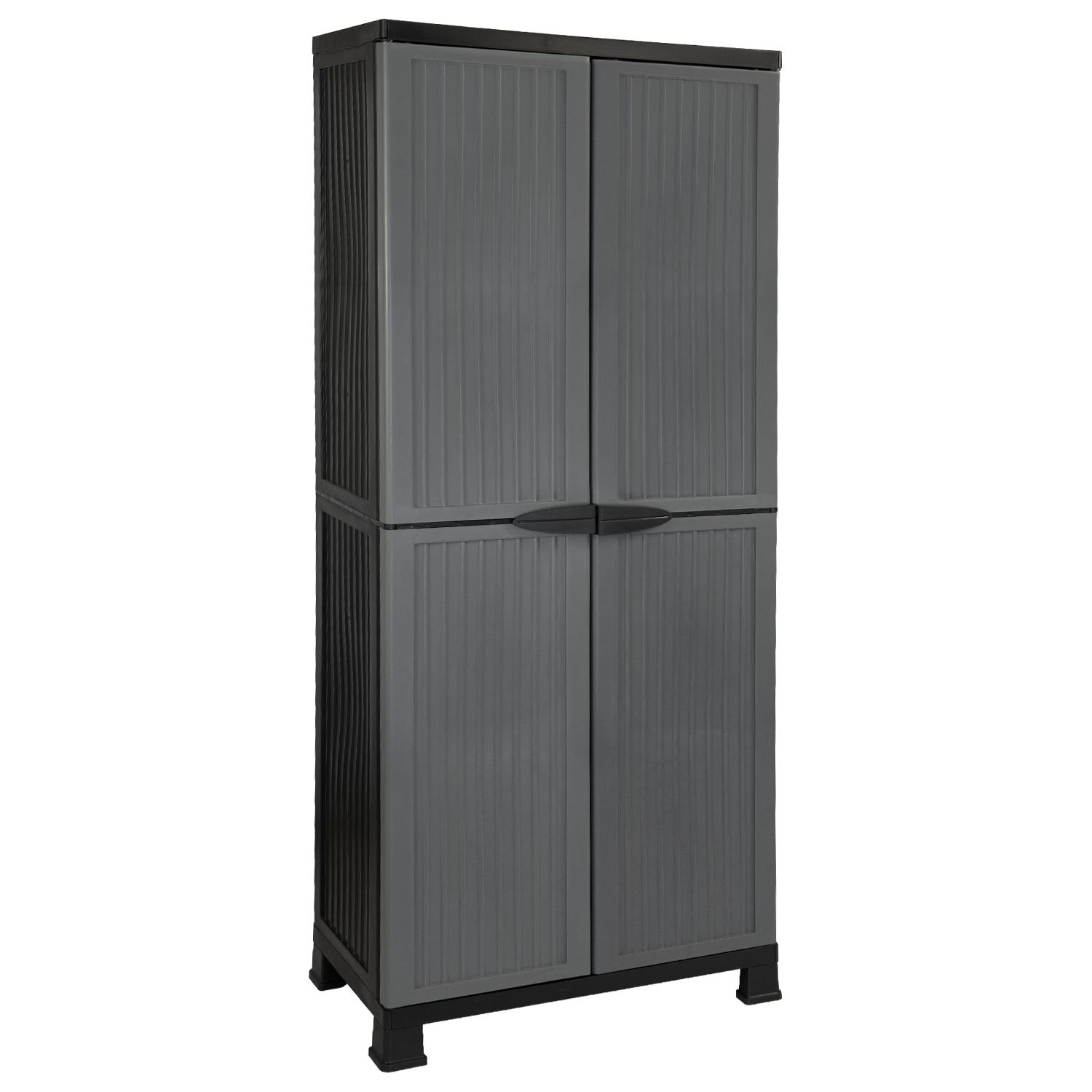 Dulap de exterior din rasina cu 3 rafturi 171x68x39cm - eMAG.ro
