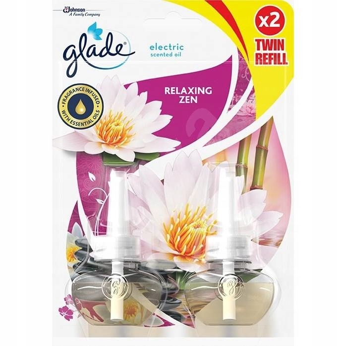 Set 2 rezerve pentru odorizant, Glade, Relaxing Zen, 20 ml - eMAG.ro