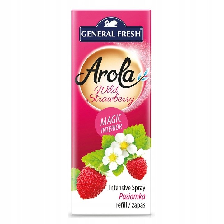 Spray Odorizant, Arola, Capsuni, 40 ml - eMAG.ro