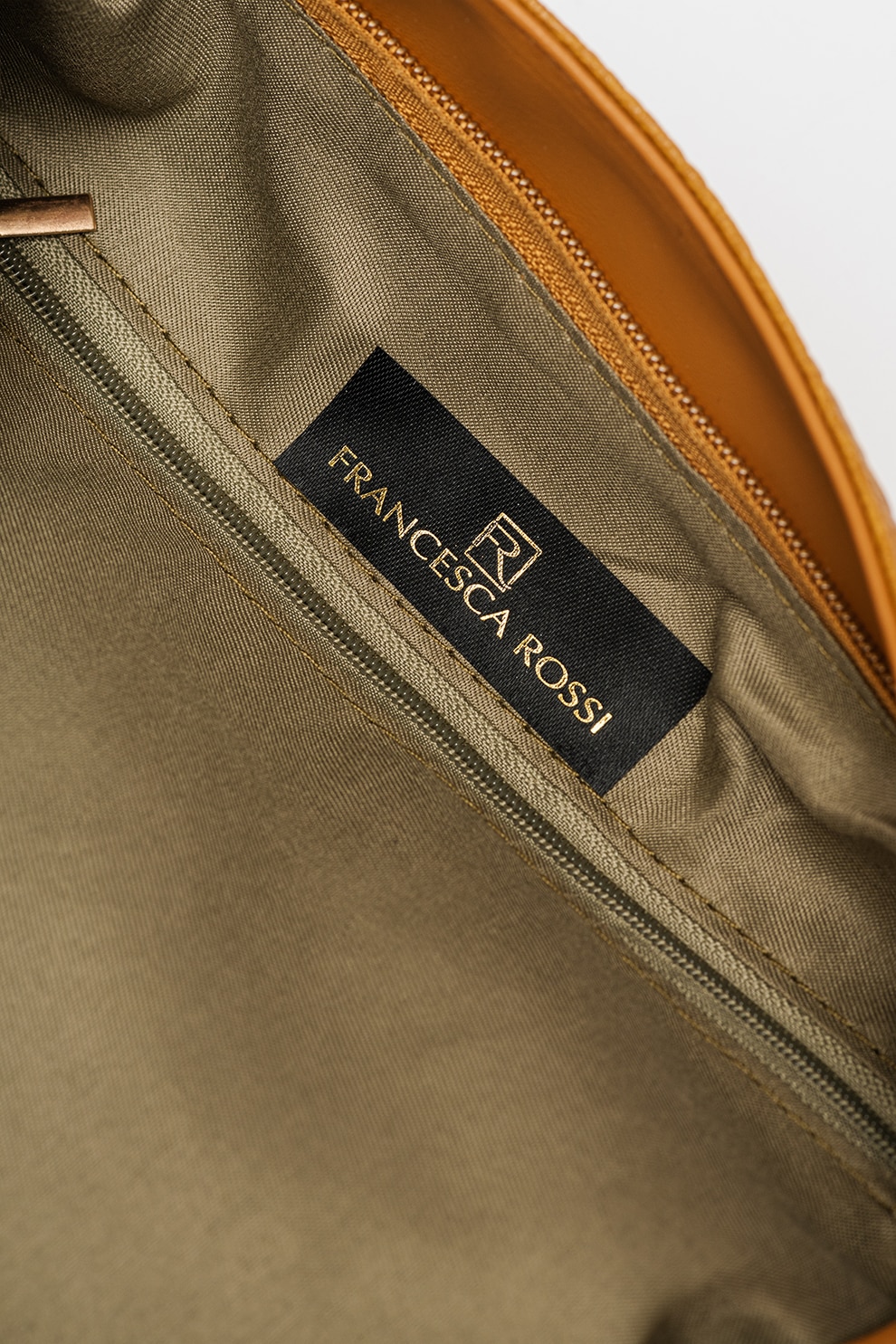 Francesca Rossi, Műbőr válltáska, Okkersárga - eMAG.hu