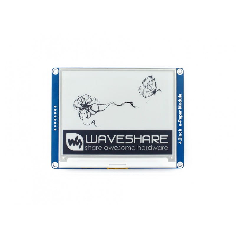 Ecran E-Ink, Waveshare, 4.2 inch, 400x300, Compatibil cu Raspberry Pi ...