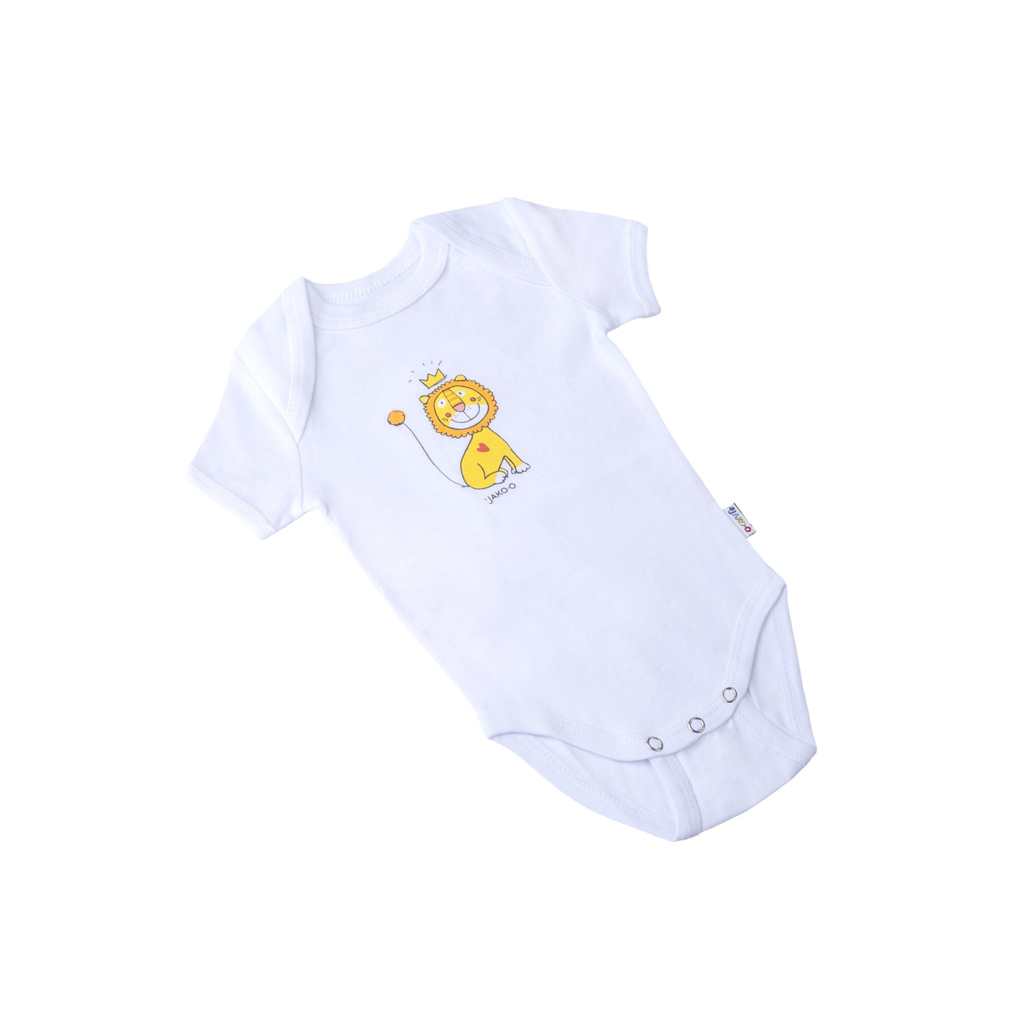 Body bebe alb cu maneca scurta, model cu leut Nr 68-74 - eMAG.ro