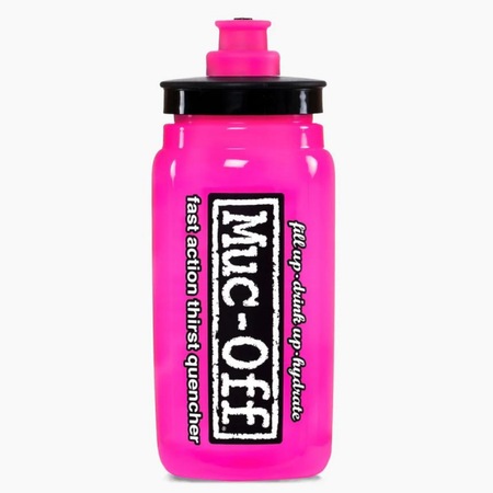 Sticla de apa Muc-Off x Elite Fly Water Bottle - Pink 550 ml - eMAG.ro