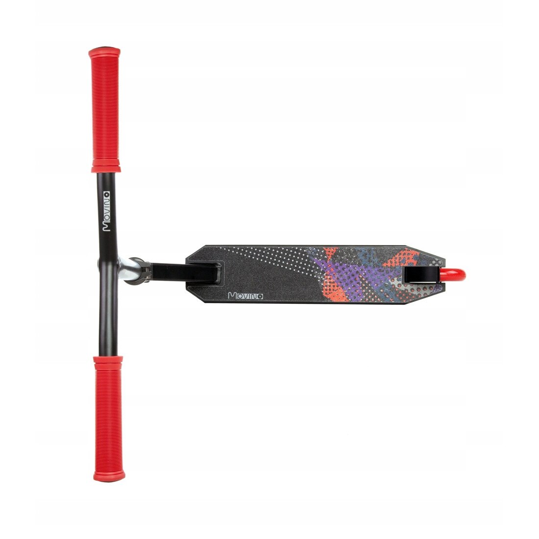 Trotineta Freestyle Stunt, Movino Nitro, Rosu/Negru, ABEC-9 - eMAG.ro